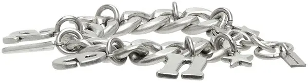 Marc Jacobs Silver 'Heaven' Charm Bracelet - 040 Silver | Editorialist